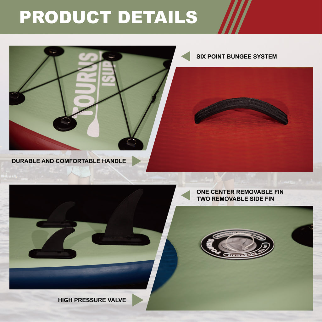 Inflatable Sup 3.05 m (10 ft.) Stand-up Paddle Board TS-010 – mtloutdoor
